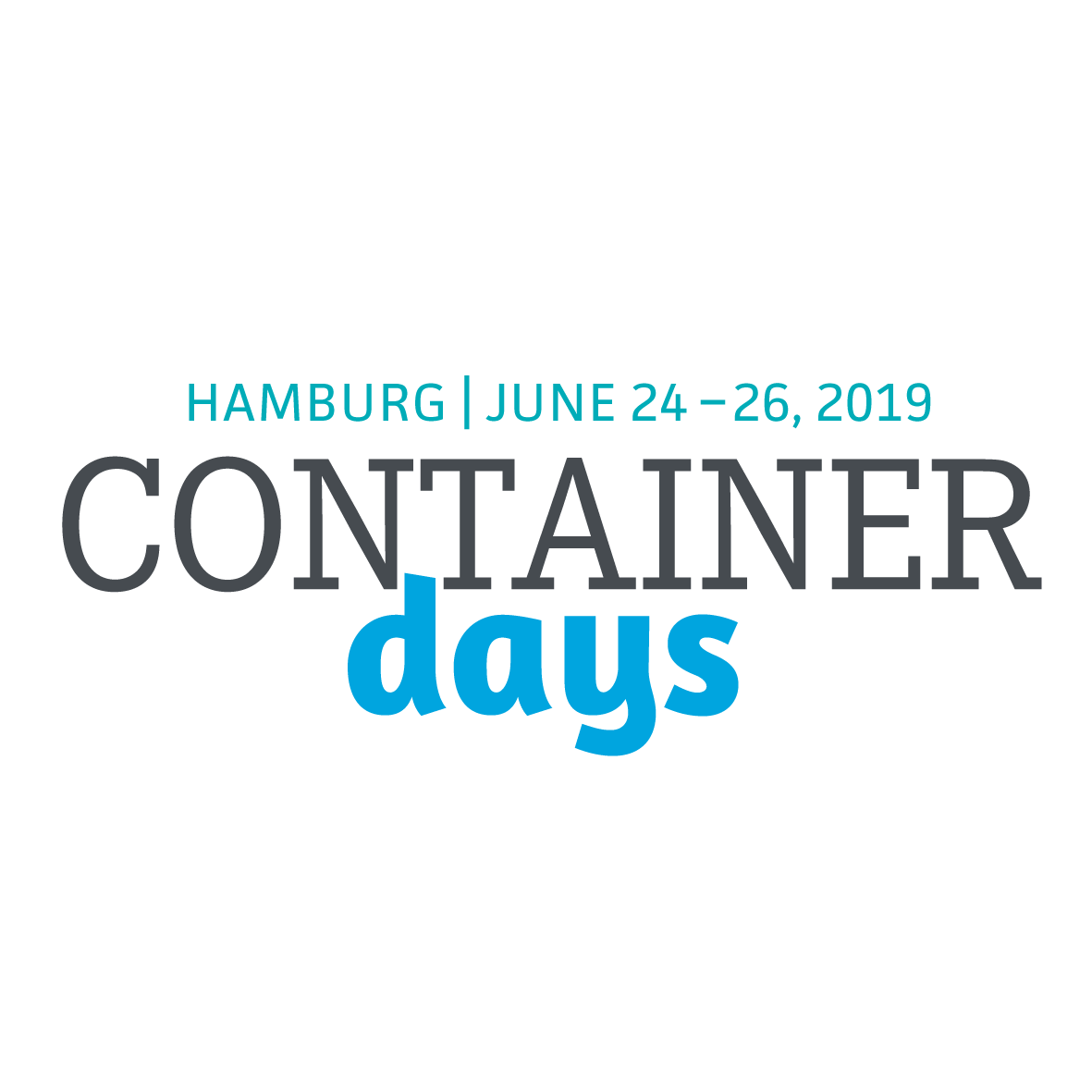 ContainerDays 2019 in Hamburg - Be part of the biggest and best container conference in Europe